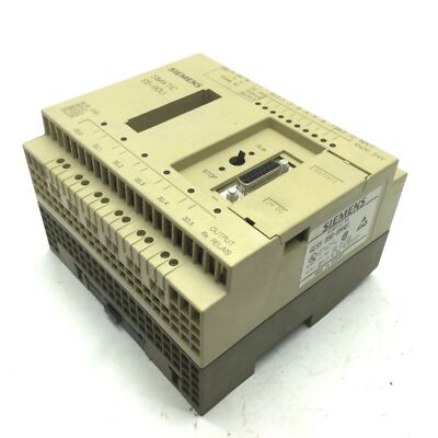 Siemens 6ES5 090-8MA01 Simatic S5-90U Compact Controller PLC IN: 10 Out ...