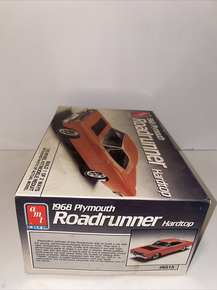 Amt ERTL 1968 Plymouth Roadrunner Hardtop Car Model Kit | eBay