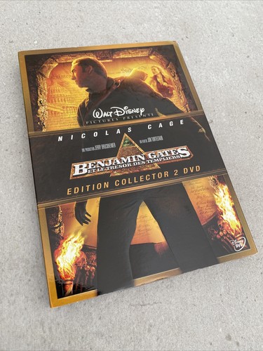 Dvd NEUF Benjamin Gates et le trésor des Templiers - Édition Collector ...
