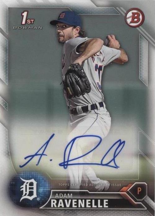 2016 Bowman - Retail Prospect Autographs Adam Ravenelle #PA-AR (AU, RC ...