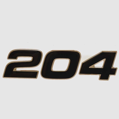 Mako Boat Raised Decal 138303 | 204 Black Sticker | eBay