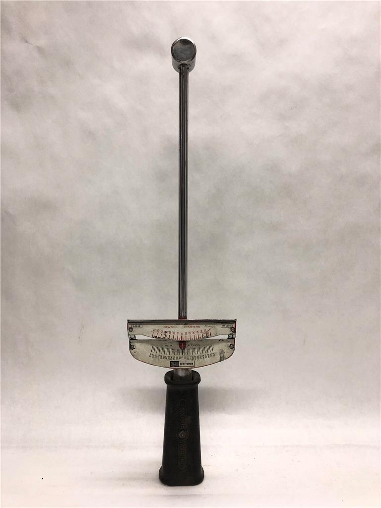 Sears Craftsman 44644 Digitork Torque Wrench 0-600" 0-600lbs. 0 ...