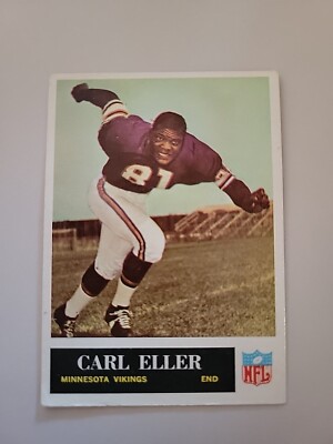 1965 Philadelphia Gum # 105 ROOKIE Carl Eller Minnesota Vikings | eBay