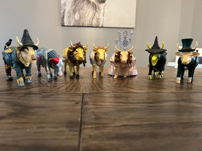COW PARADE – WIZARD OF OZ – COMPLETE SET OF 7 INCLUDING GLENDA THE GOOD ...