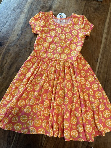 dot dot smile dress 5/6 Oranges | eBay