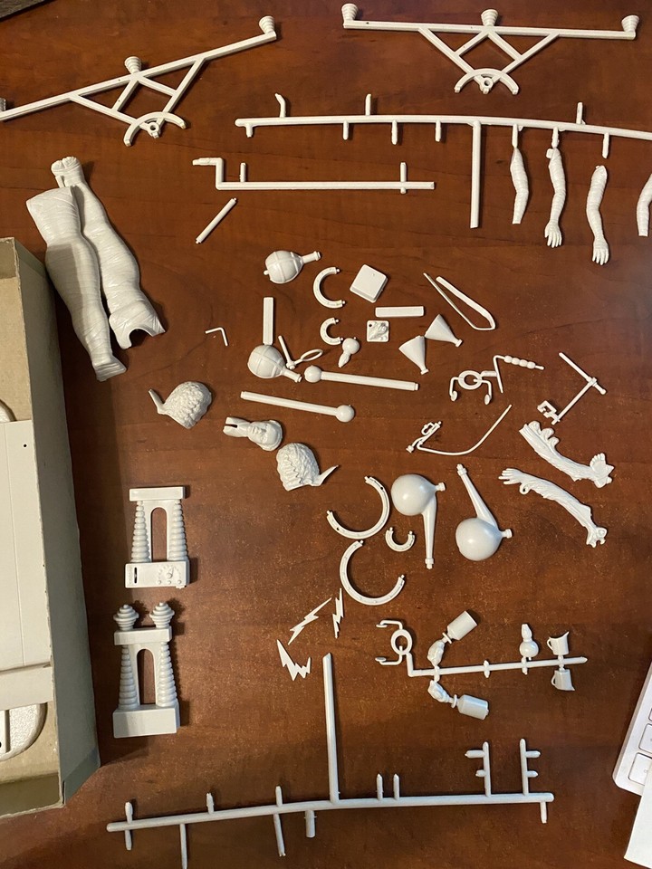 Aurora 1965 #482-149 The Bride Of Frankenstein Model Kit MIB Complete ...