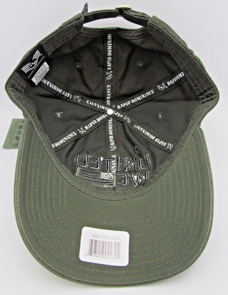 American US Flag Cap USA Military Tactical Operator Hat Adjustable OSFM ...