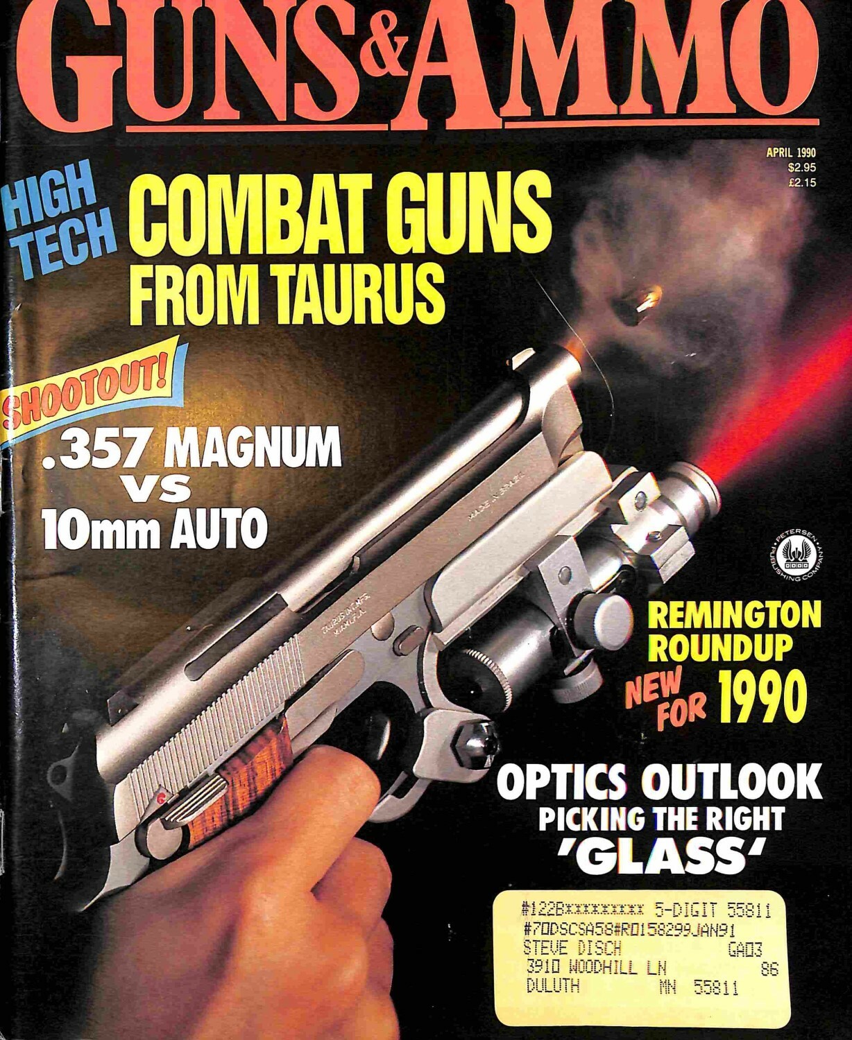 Guns and Ammo, April 1990 | eBay