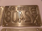 MASSACHUSETTS MOTORCYCLE LICENSE PLATE 4 LOT 1974 1987 1988 1989 | eBay