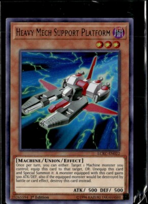 Yugioh Heavy Mech Support Platform 1st Edition Legendery Collection ...