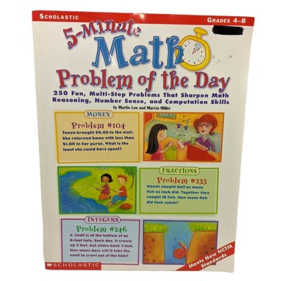 5-Minute Math Problem of the Day 250 Multi-Step Word Problems ...