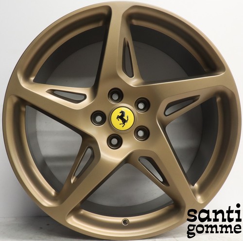 4 rims FERRARI 458 20 " Original Bronze Original 282332 282333 ...