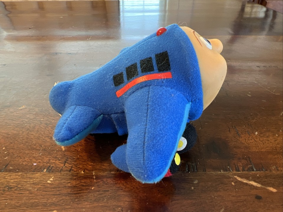 Vintage Jay Jay The Jet Plane 5” Plush Toy! Kid power Rare! 2000 ...