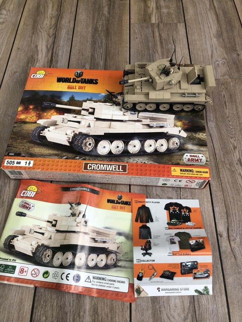 COBI WOT Cromwell Tank 3002 505pcs Ww2 World of Tanks for sale online ...