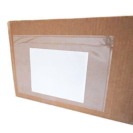 Clear Packing List 7.5”x5.5” 6”x9” Invoice Shipping Label Self ...
