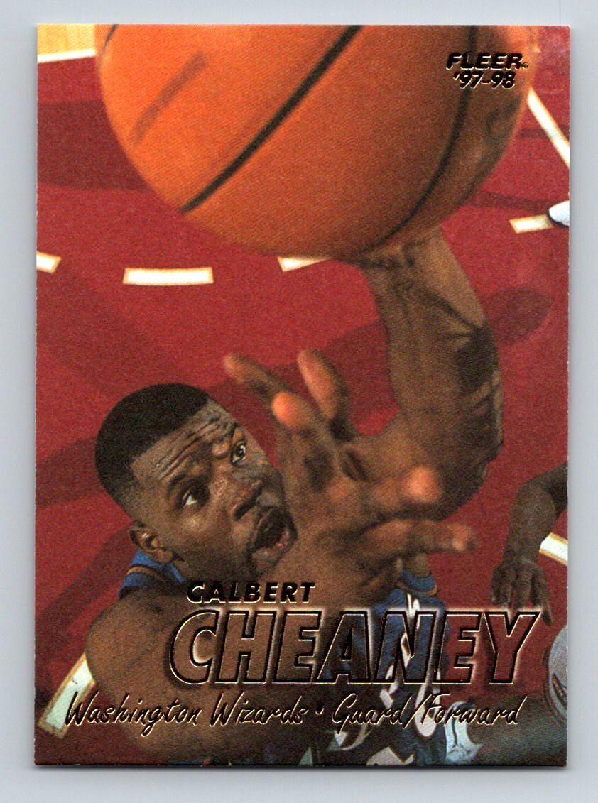 1997 Fleer #260 Calbert Cheaney NM | eBay