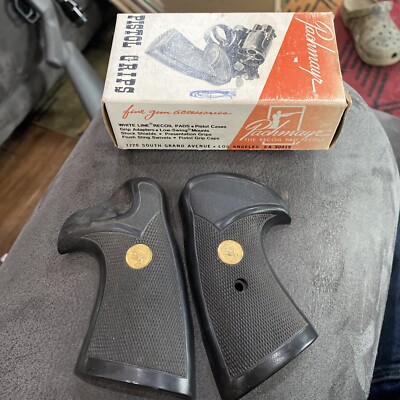 Pachmayr Colt Python Gold Medallion Grips J Frame Colt Logo Excellent ...