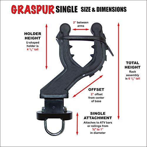 All Rite Products Graspur Single ATV Gun & Bow Rack - Model ATV1 | eBay