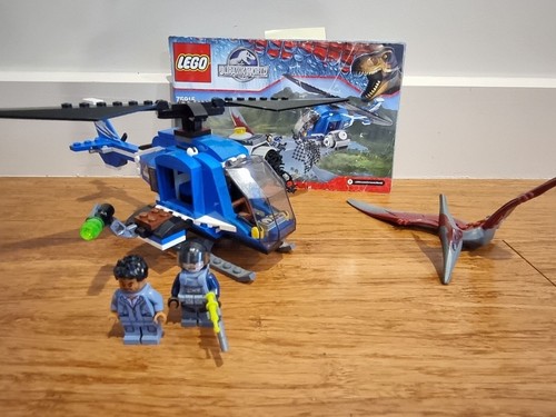 LEGO 75915 Jurassic World Pteranodon Capture 100% Complete With ...