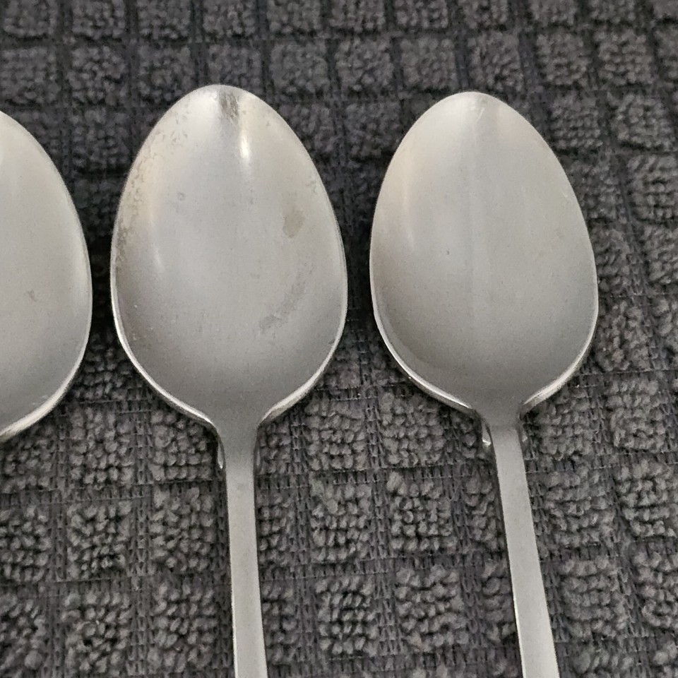 Oneida AMERICAN COLONIAL Teaspoons Set Of 5 STAINLESS Flatware Cube | eBay