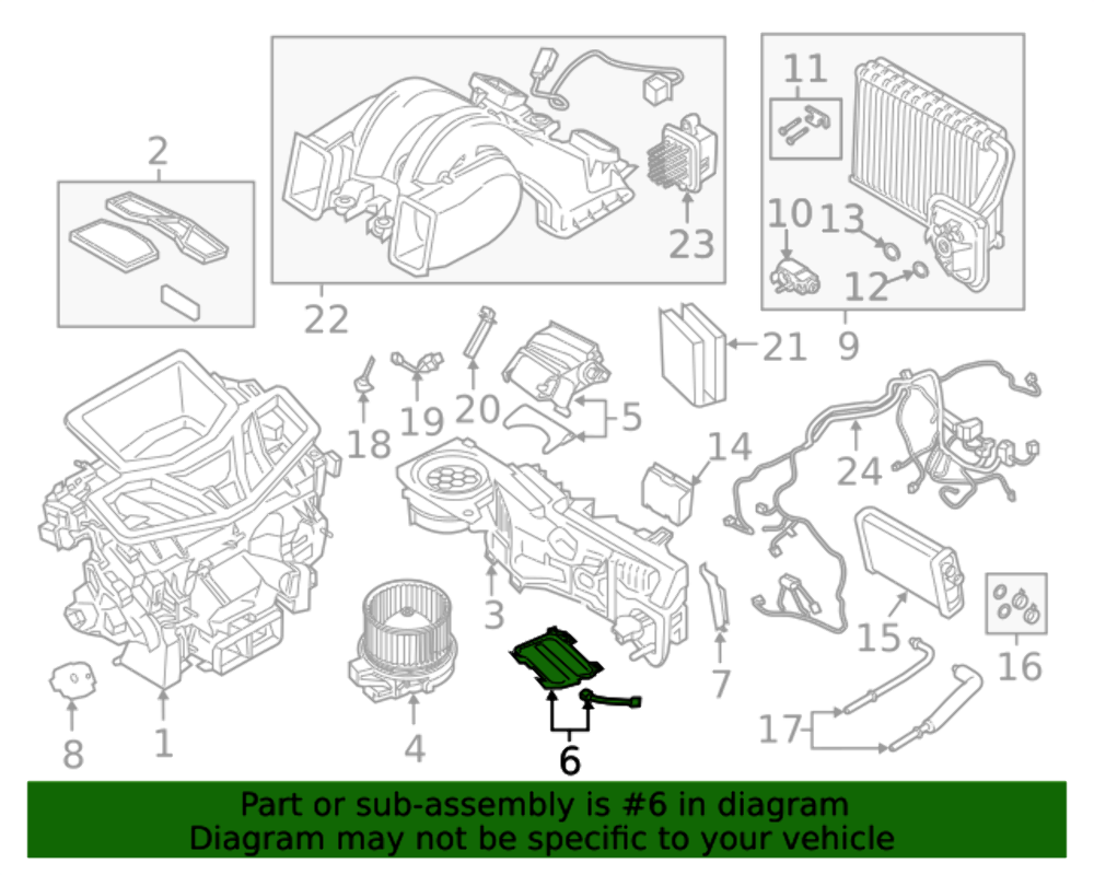 New Genuine BMW Cover Micro-filter (2019-2023) OE 64119460554 | eBay