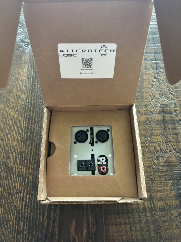 BRAND NEW- QSC Atterotech FG-901388-01 unD6IO Dante Networked Audio ...