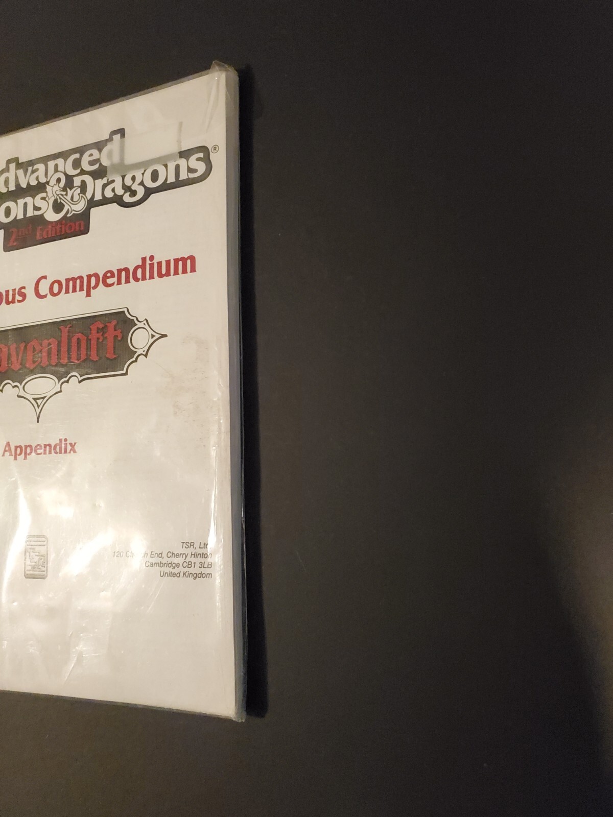 Monstrous Compendium Ravenloft Appendix I & Appendix II Children of the ...