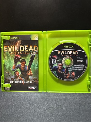 Evil Dead: Regeneration (Microsoft Xbox, 2005) CIB w/ Reg Card Tested ...