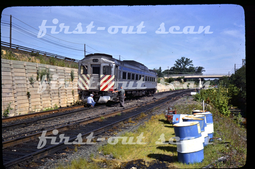 F Original Slide - New Jersey Transit NJT ex PRSL Budd RDC Lindenwold ...