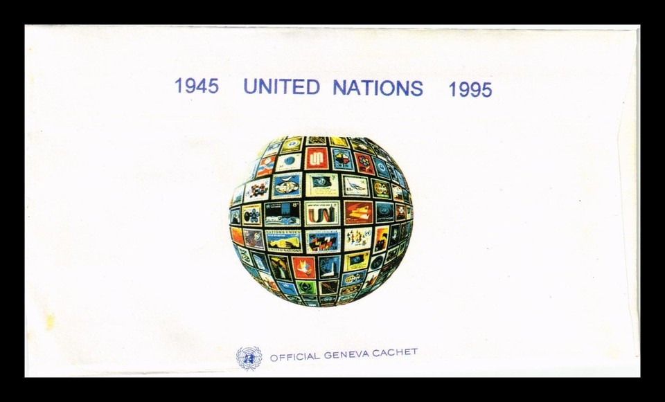 US COVER UNITED NATIONS 50TH ANNIVERSARY FDC COMBO CACHET FLASHBACK ...