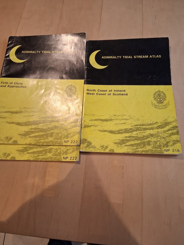 Admiralty Tidal Stream Atlas North Coast Ireland, West Coast of ...