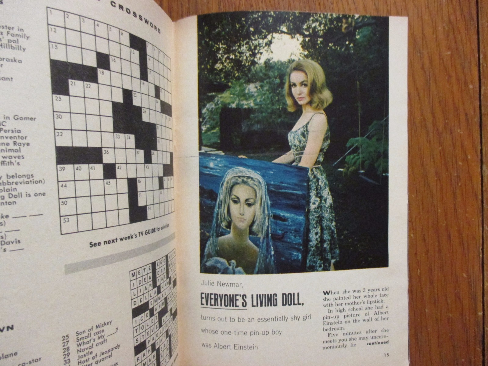 Dec. 12, 1964 TV Guide(BING CROSBY/JULIE NEWMAR/SHERRY ALBERONI/BEVERLY ...