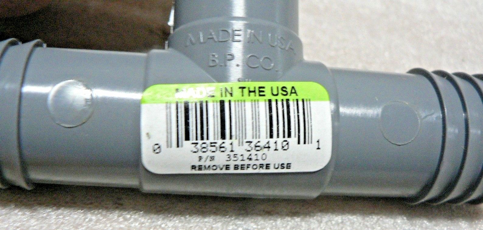 FASTENAL 1"X 1"X 1" PLASTIC BARB TEE 12579-02404 | eBay