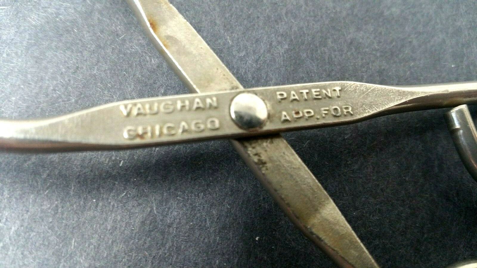 Vaughn Chicago Hot Dog Tongs Vintage 7 3/4" With Triple Teeth G-VG ...