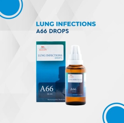Allen A66 Lung Infection Drops (30ML) lung Inflammation, Chest Pains ...