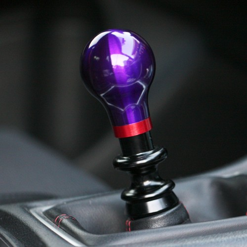 SSCO CANDY PURPLE ALUMINUM TC 190 GRAMS WEIGHTED SHIFT KNOB SHIFTER ...