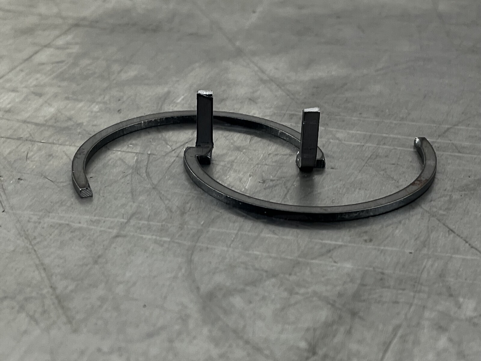 2PC Ford Wheel Retainer Key #3B549 F250/350 Tabbed Spindle Nut ...