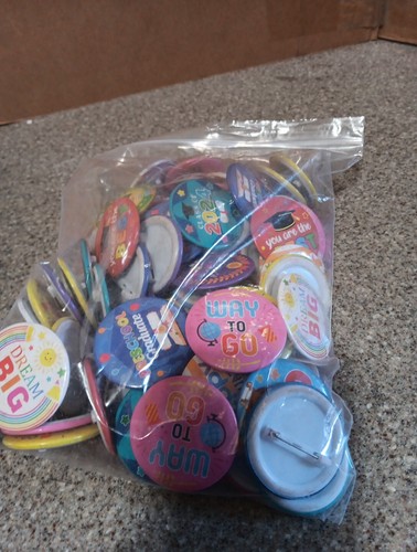 Class of 2024 pinback buttons - Dream Big, Way to Go, Grad, etc. | eBay
