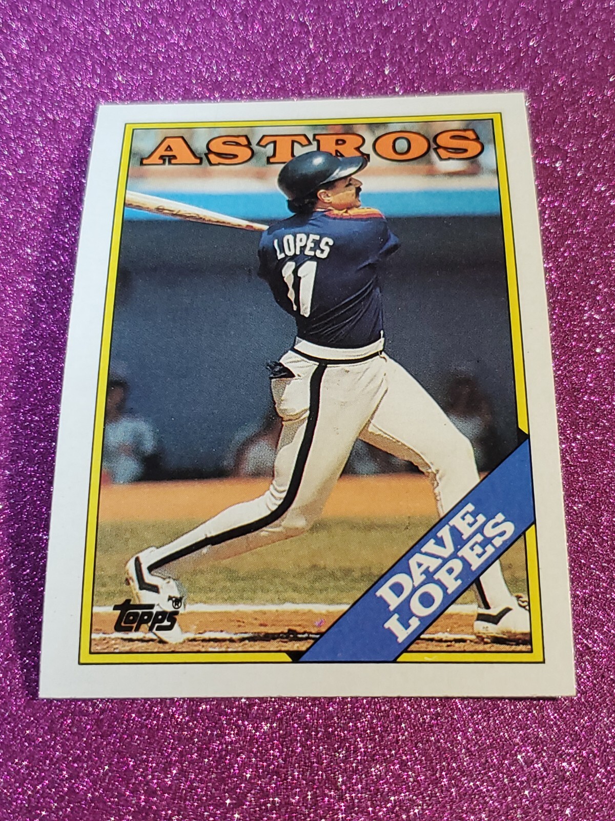 1988 Topps #226 Dave Lopes Baseball Houston Astros MLB Dodgers Cubs | eBay