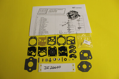Poulan weedeater Edger GE21 Carburetor Walbro WT242 Carb Kit | eBay