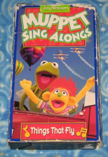 Jim Hensons Preschool Collection - Things That Fly (VHS, 1996) for sale ...