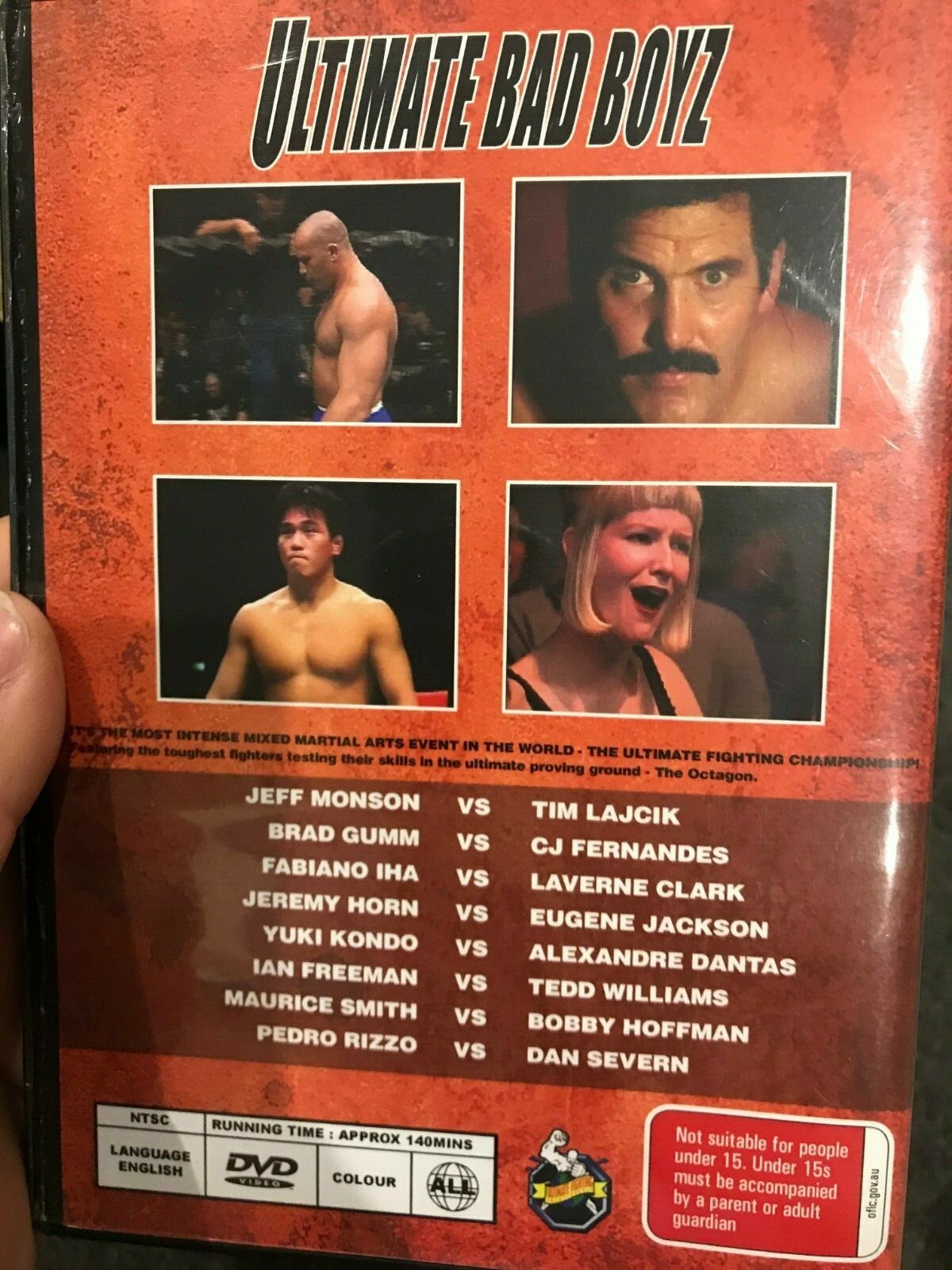 The Ultimate Fighting Championship UFC 27 region 4 DVD (sports / MMA ...