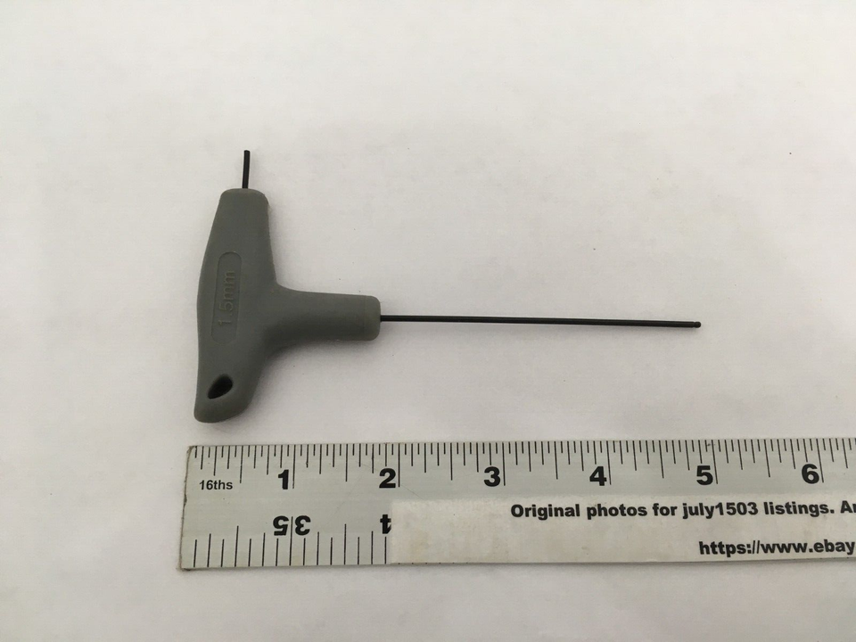 NEW Pittsburgh Offset T-Handle Long Reach Key - 1.5mm - Ball End ...