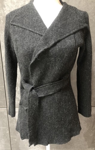 Beyond Threads Peru Alpaca Wool sweater cardigan open front womens Size ...