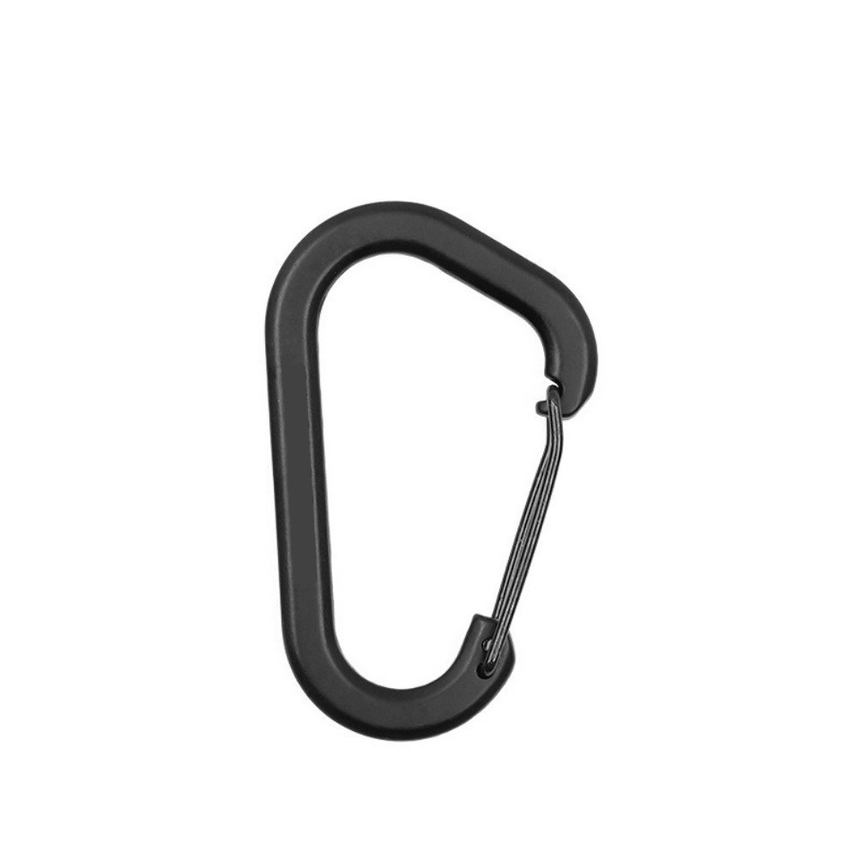Small Locking Carabiner Metal D Shape Buckle Heavy Duty for Outdoor Use ...