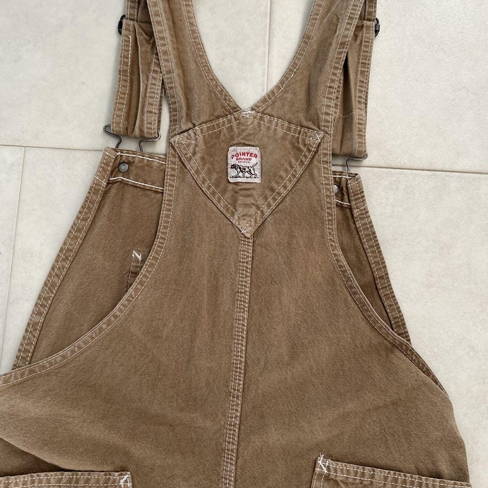 90s USA POINTER Overalls Salopette Vintage Denim | eBay
