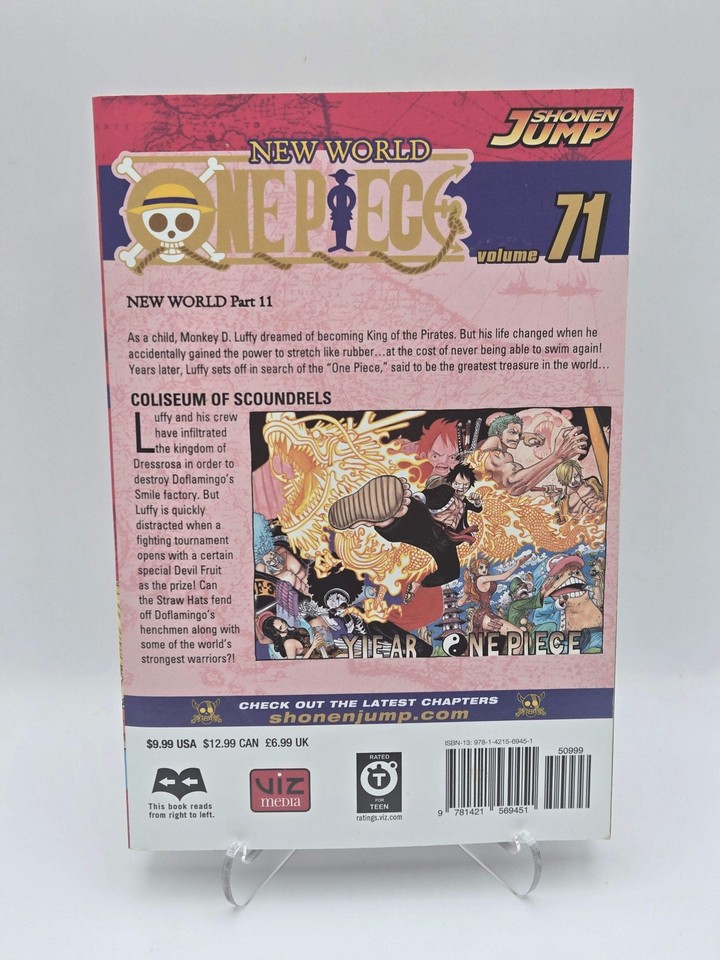 One Piece Vol 71 1st Printing English Manga (Very Fine) | eBay