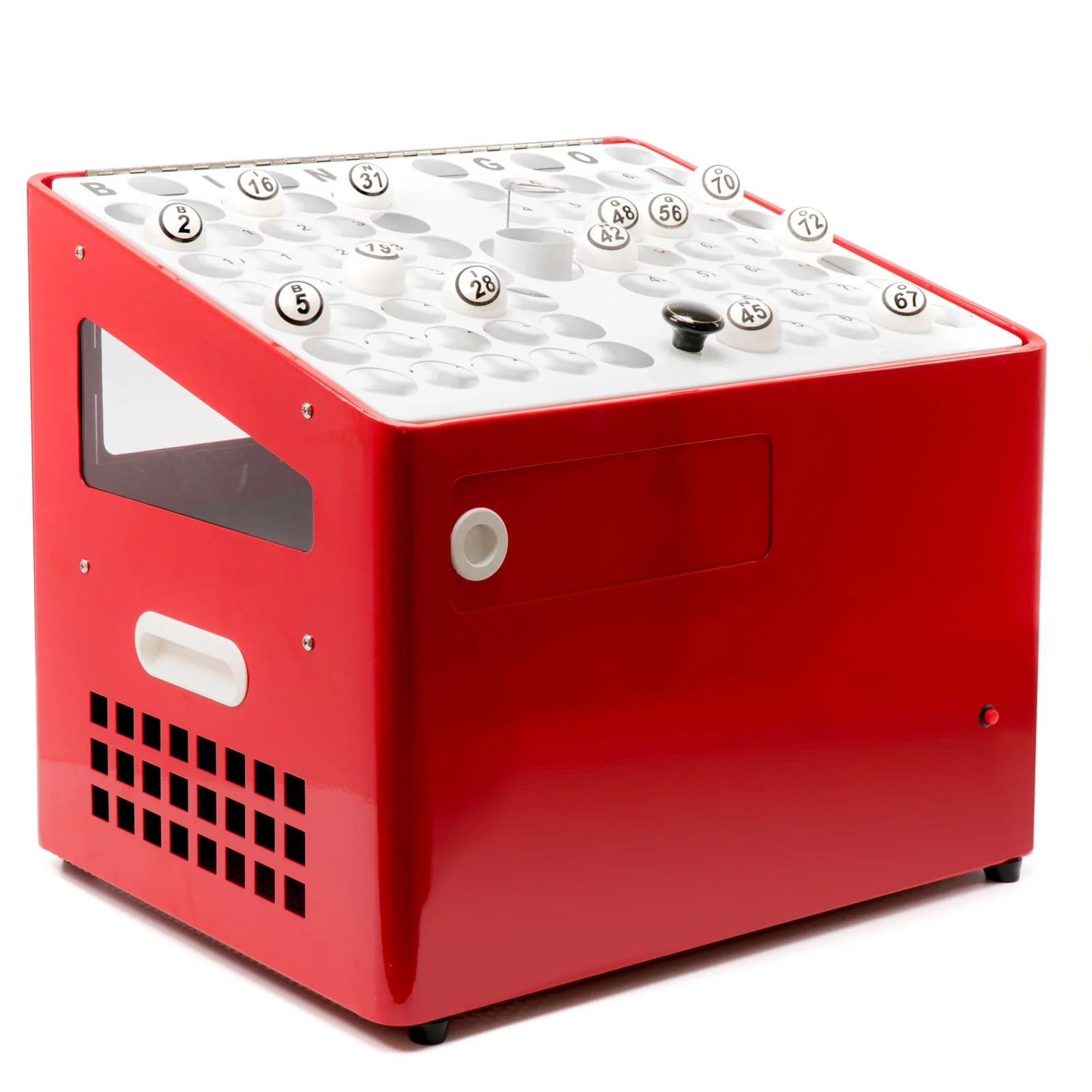 RED Professional Budget Friendly Table Top Bingo Blower Machine ...