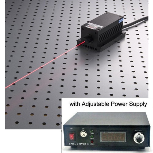 671nm 1000mW Red Laser Dot Module 1W TTL Analog + TEC + Adjustable ...