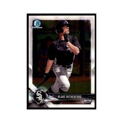 2018 Bowman Chrome Prospects Blake Rutherford White Sox #BCP140 | eBay